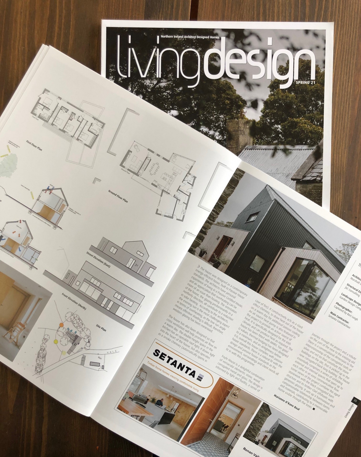 Living Design Magazine - Marshall McCann Architects