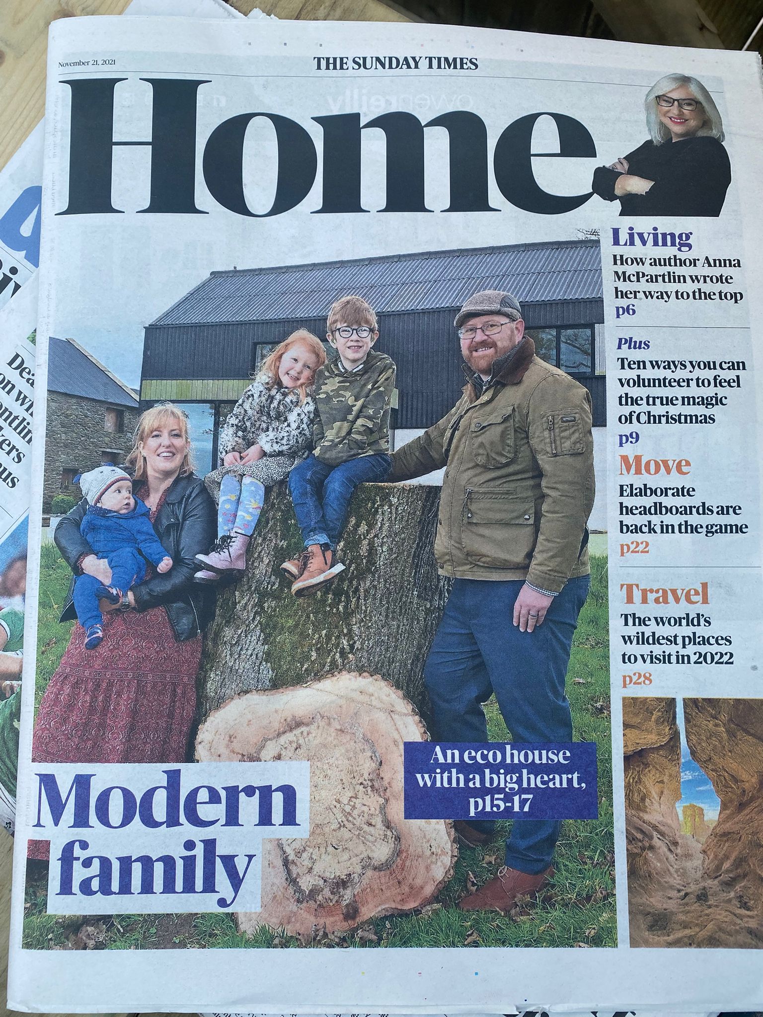 Sunday Times Ireland - An eco house with a big heart - Marshall McCann ...
