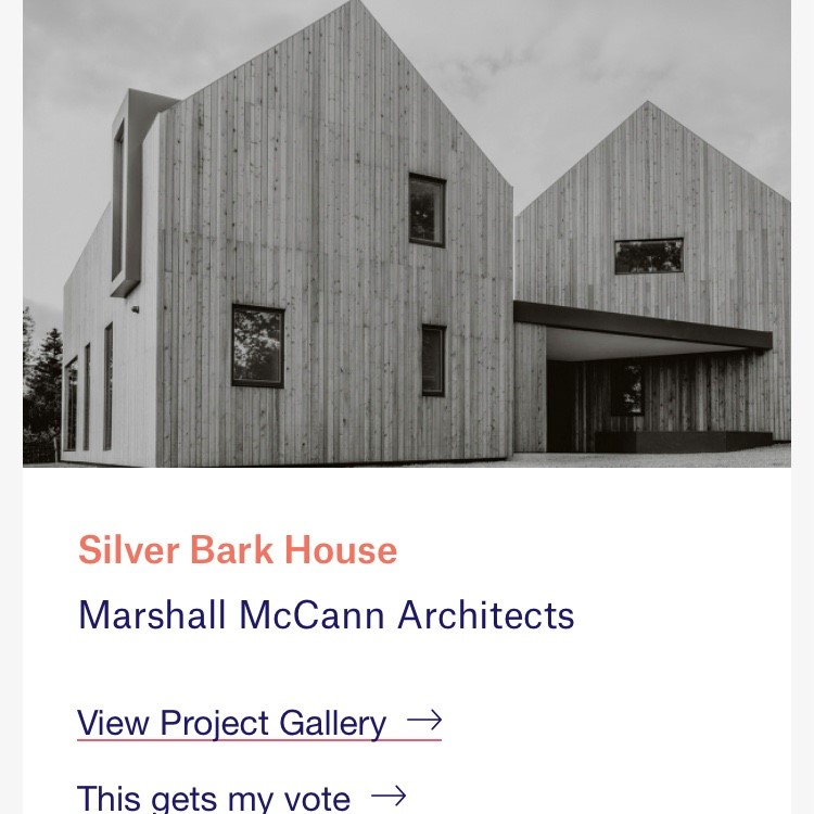 Silver Bark shortlisted for RIAI award. Get voting! - Marshall McCann ...